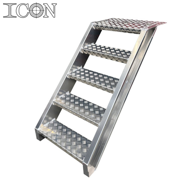 Aluminium Steps (Bespoke Design) | Icon Engineering, Wisbech ...