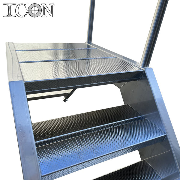 Anti-Slip Steps & Platforms | Icon Engineering, Wisbech, Cambridgeshire