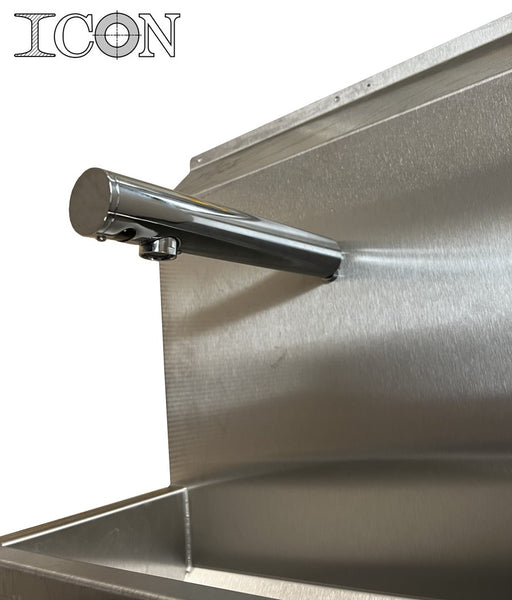 Four-Station Sink with Infrared Sensor Taps | Icon Engineering, Wisbech ...