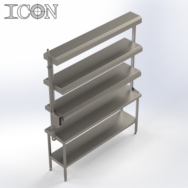 Triple Level Route Stand (Hot Rack) | Icon Engineering, Wisbech ...