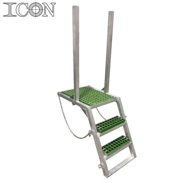 Wall-Mounted Access Steps | Icon Engineering, Wisbech, Cambridgeshire
