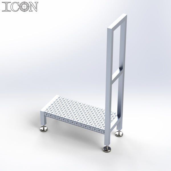 Aluminium Step Unit (Short Top Platform) | Icon Engineering, Wisbech ...