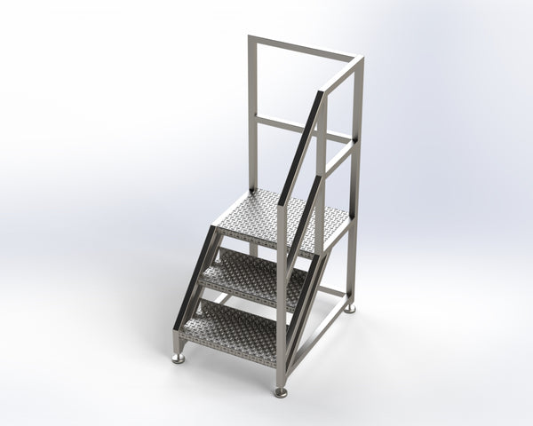 Stainless Steel Step Unit (Medium Top Platform) | Icon Engineering ...